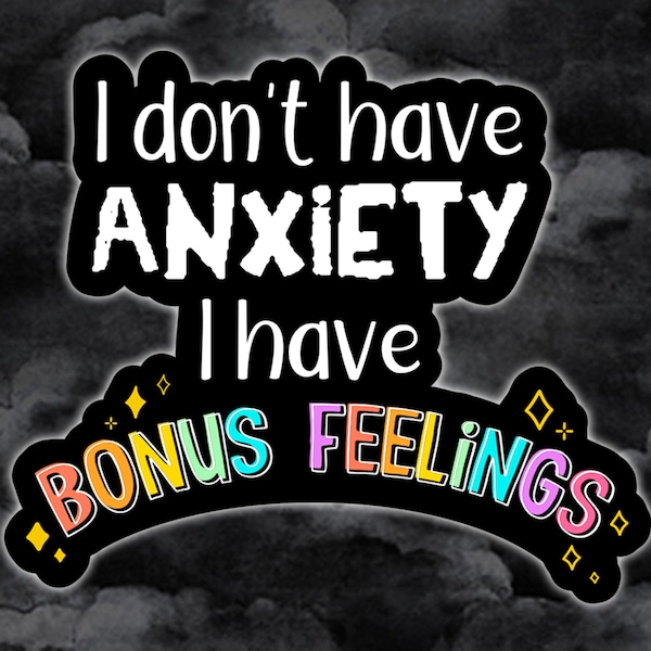 Funny Mental Illness Stickers - Etsy