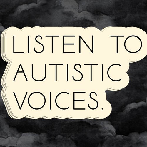 Vinyl Sticker 8cm Im Autistic Red Autism Aspergers - Etsy