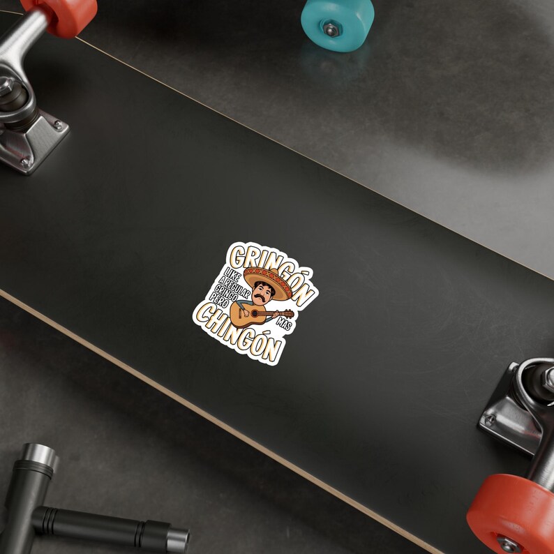 Funny Gringo Sticker, Gringon Mas Chingon Decal, Mexican Culture Humor ...