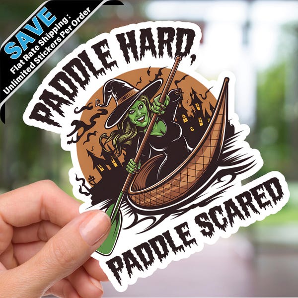 Funny Paddling Decal - Etsy