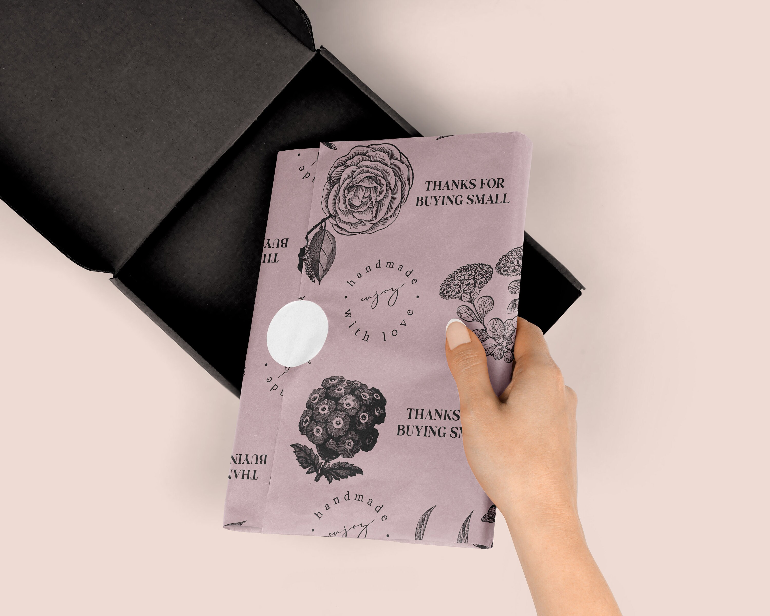 Editable Branded Packaging Template Bundle Add Your Logo | Etsy