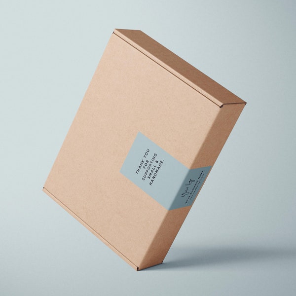 Box Seal Sticker - Etsy