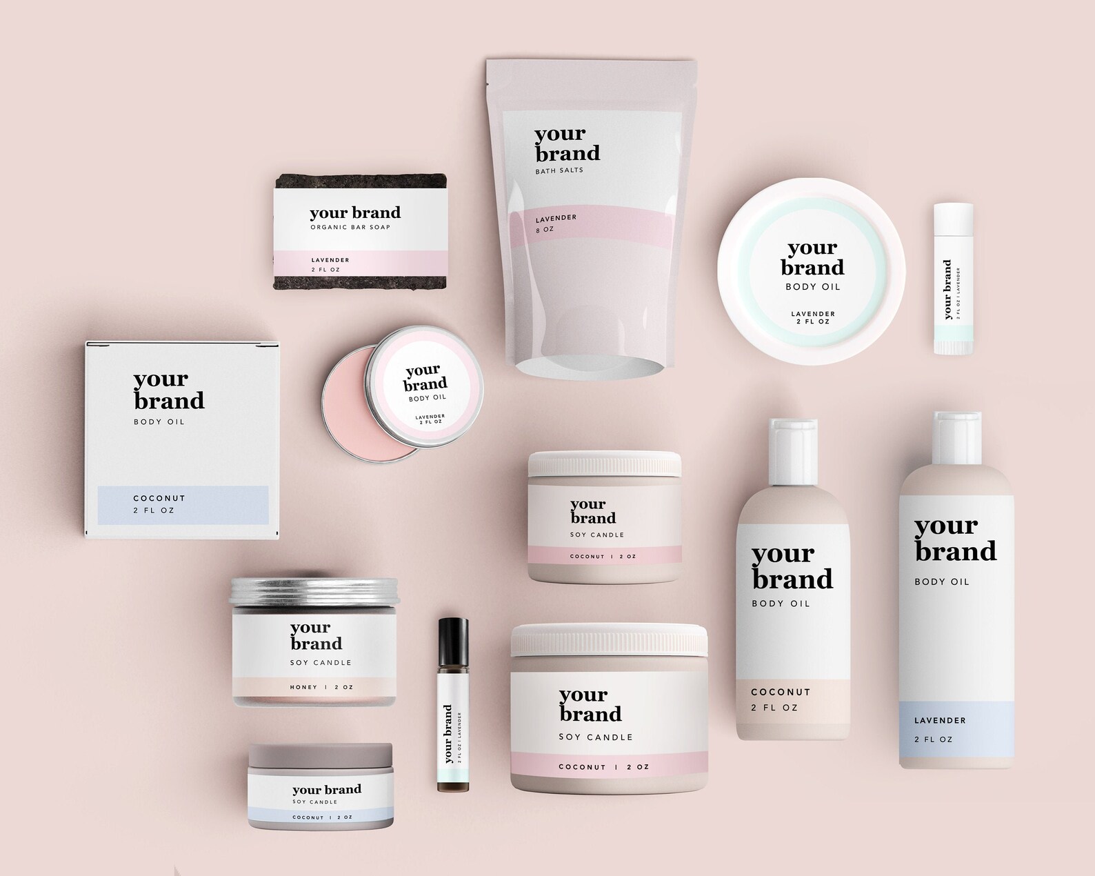 Editable Body Product Labels Body Care Labels DIY Editable | Etsy