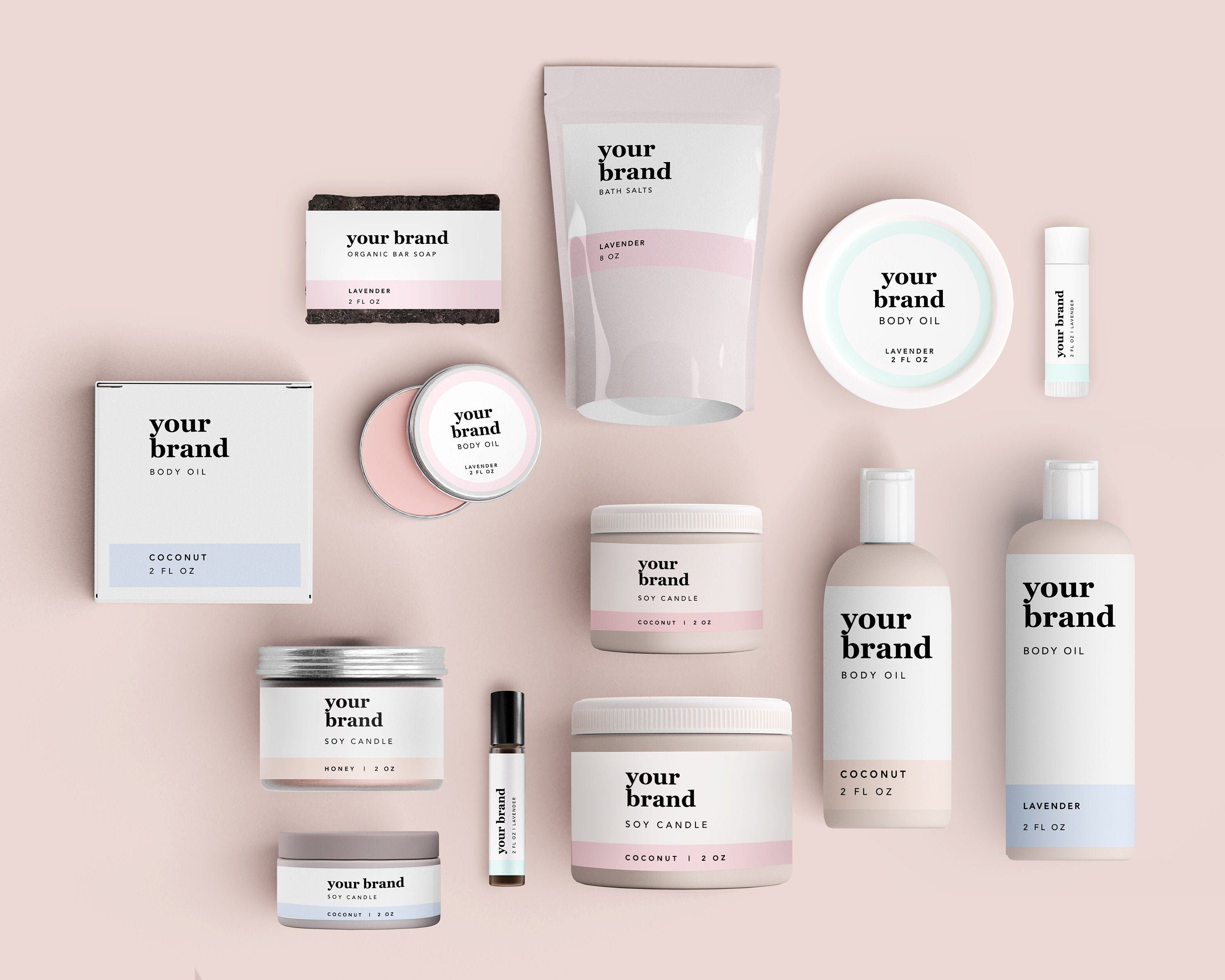 Editable Body Product Labels Body Care Labels DIY Editable | Etsy