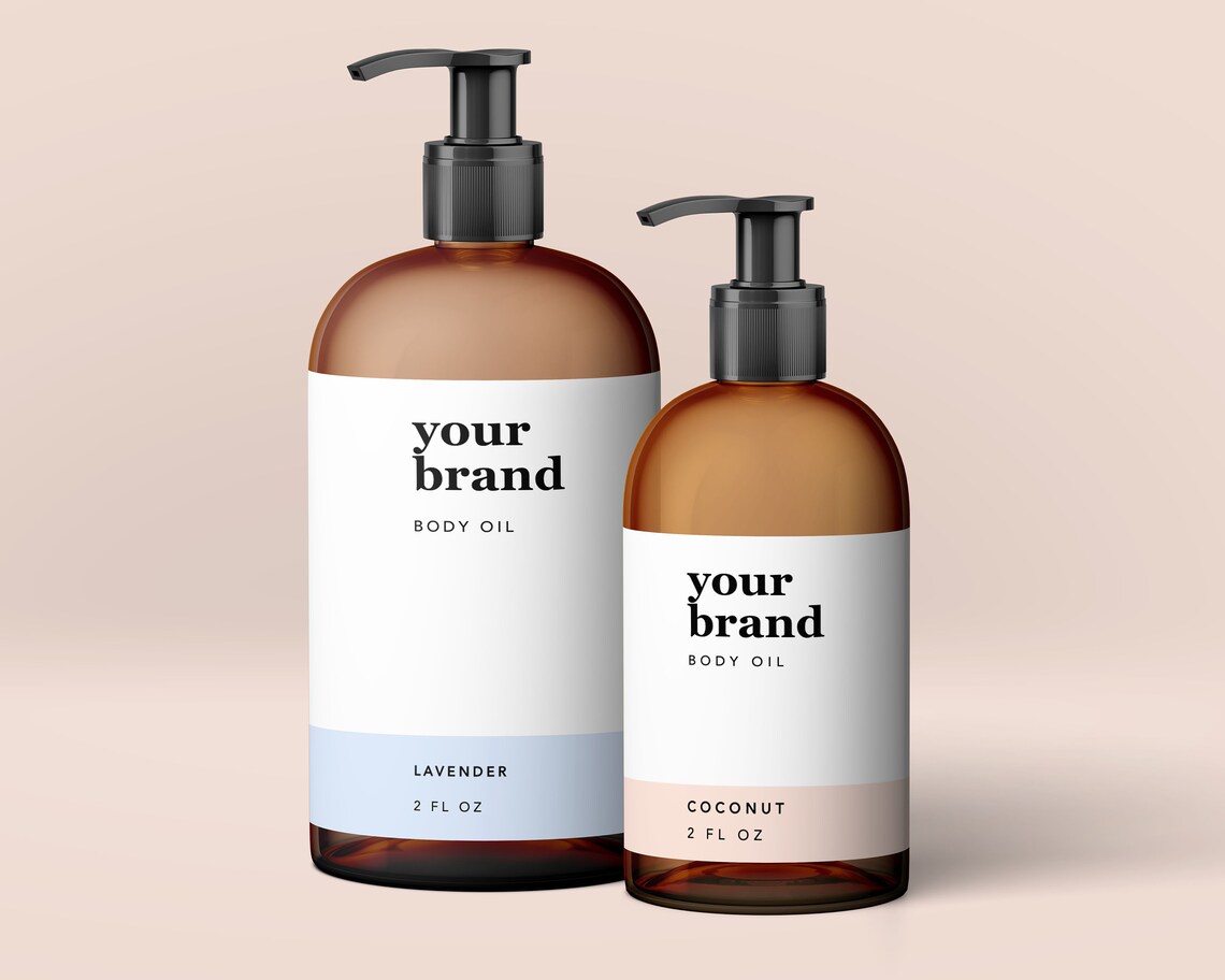 Editable Body Product Labels Body Care Labels DIY Editable | Etsy