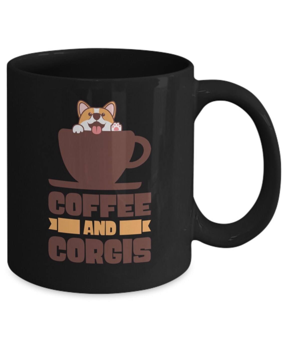 Corgi Coffee Mug Coffee and Corgis Corgi Lover Gift Corgi - Etsy