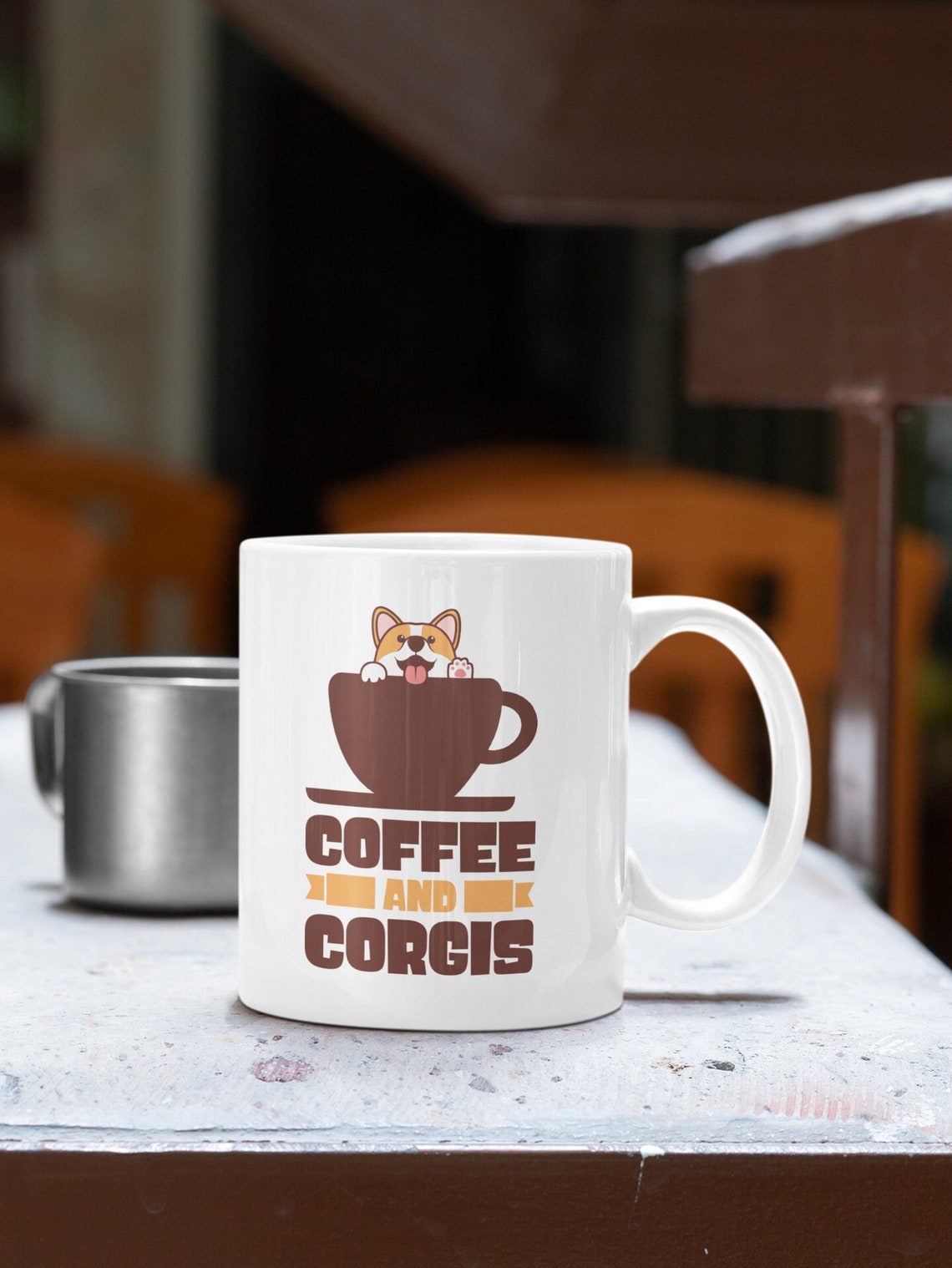 Corgi Coffee Mug Coffee and Corgis Corgi Lover Gift Corgi - Etsy