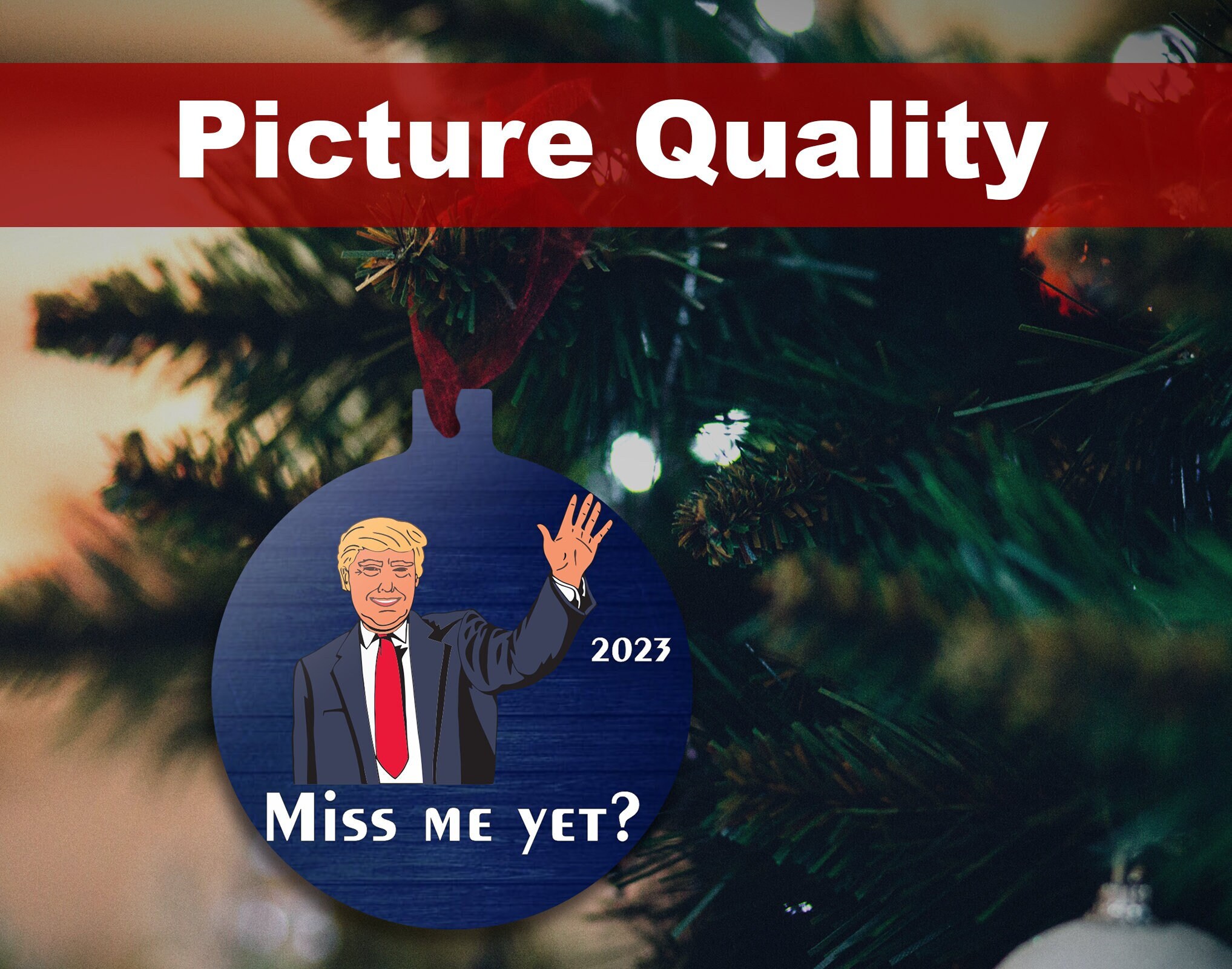 Trump Ornament - Etsy