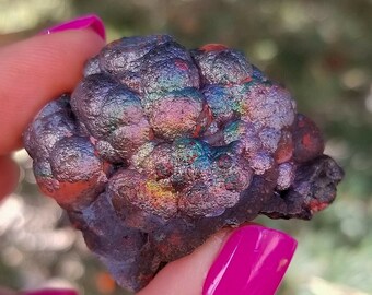 Home & Living Rocks & Geodes Home Décor Spain Rainbow Goethite With ...