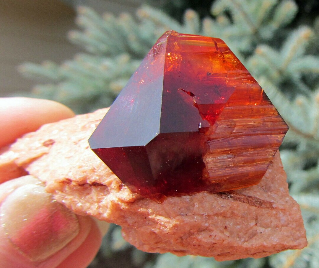 Arcanite Lab Grown Crystals, Red-brown Twinned Crystals From Poland 7.0 ...