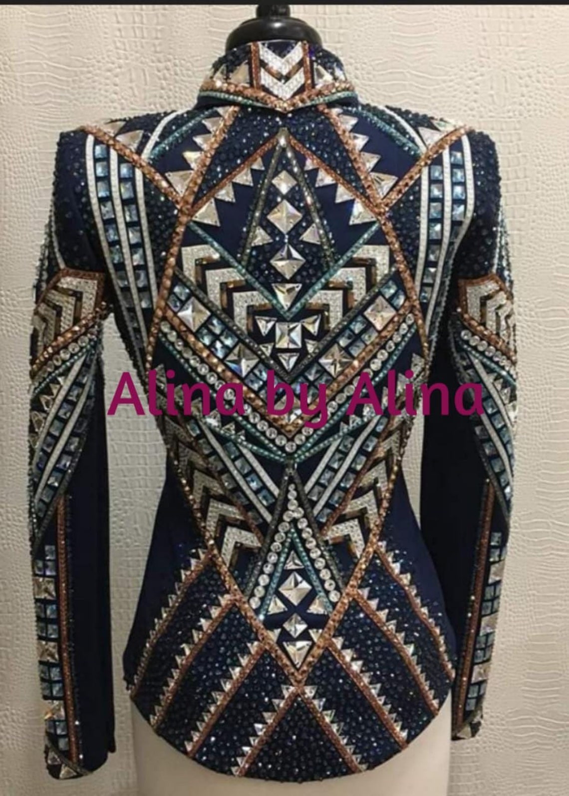 Showmanship Jacket Western Custom Rodeo Queen Showmanship - Etsy