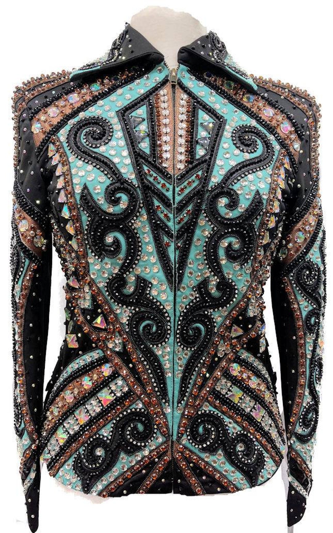 Western Rodeo Queen Showmanship Horsemanship Women Show Jacket - Etsy