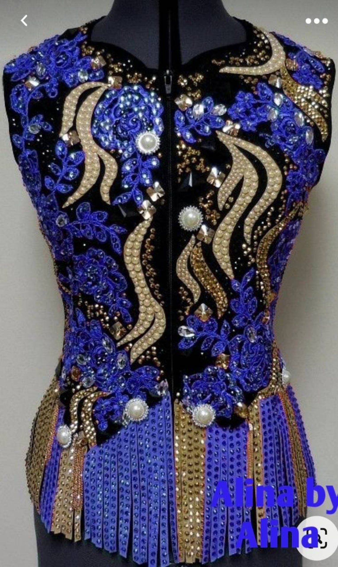 Western Custom Rodeo Showmanship Horsemanship Women Rail Vest - Etsy