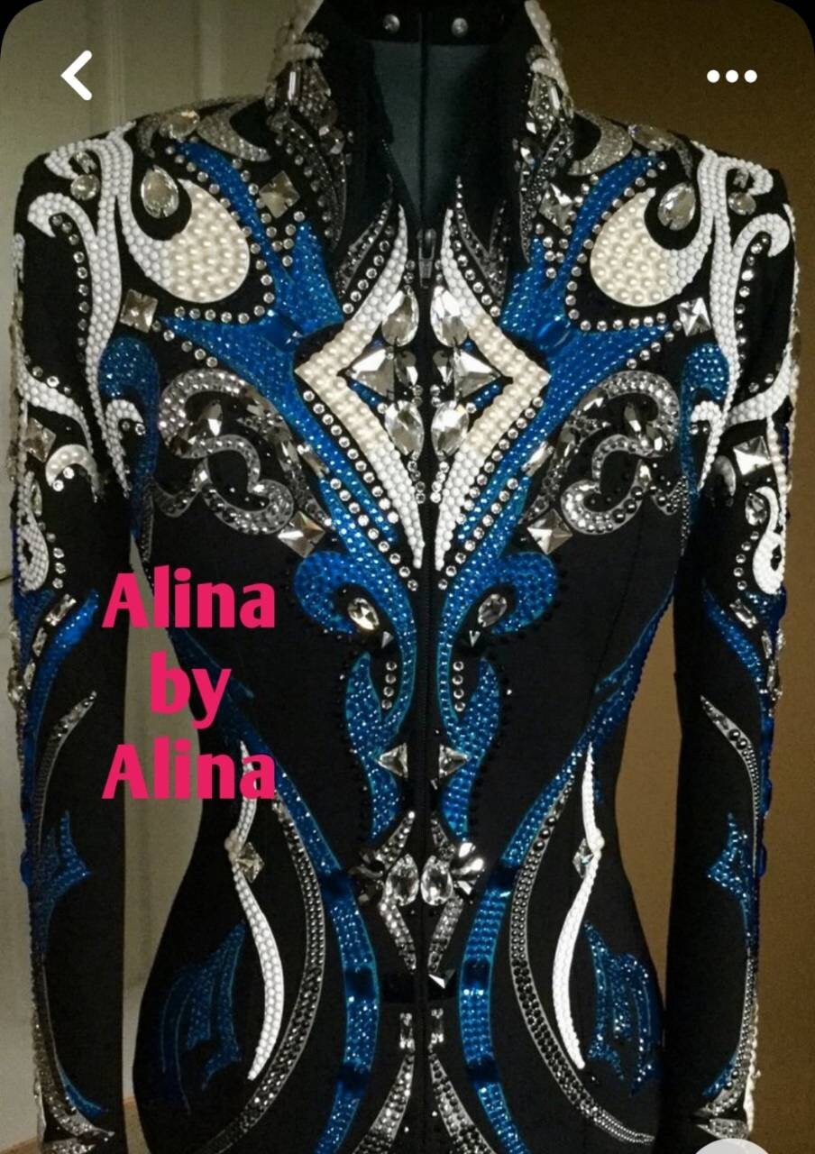 Western Custom Rodeo Queen Showmanship Horsemanship Rail Show - Etsy