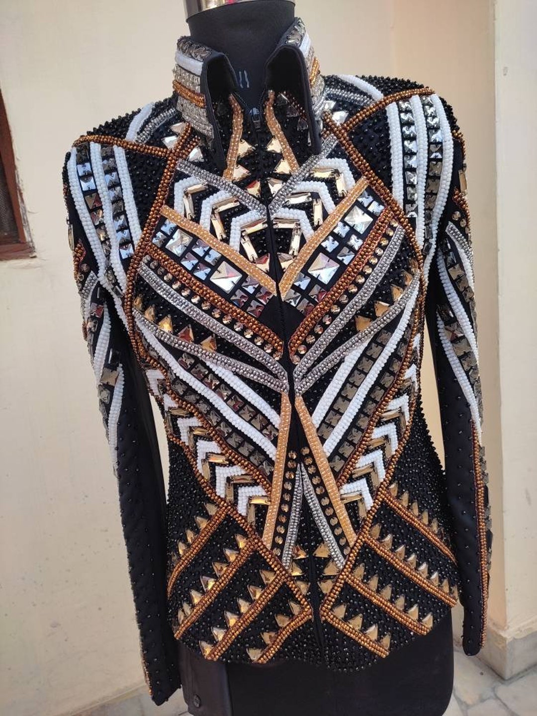 Showmanship Jacket Western Custom Rodeo Queen Showmanship Women Show ...