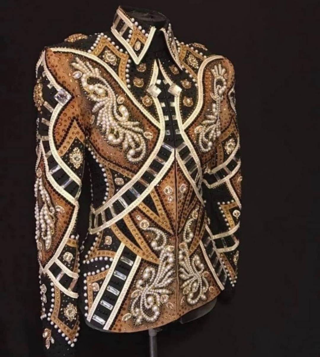 Western Show Jacket Western Custom Rodeo Queen Showmanship Women Show ...