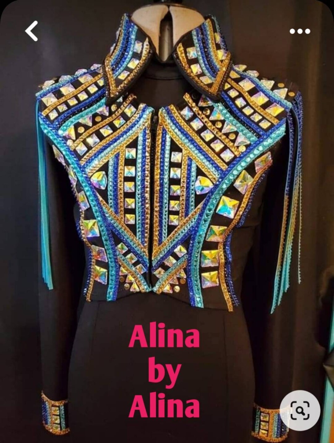 Show Bolero With Matching Shirt With Embellished Work - Etsy