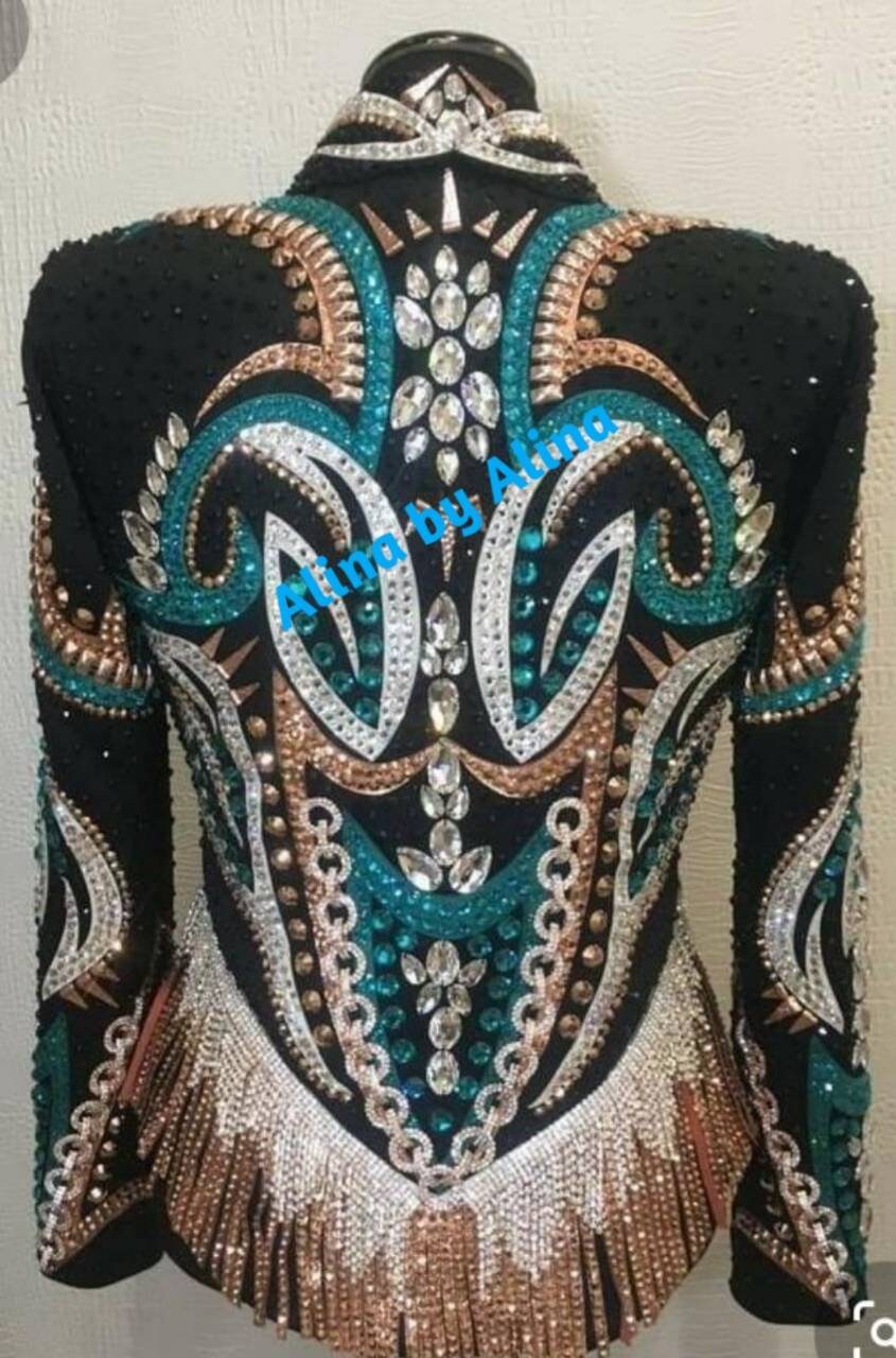 Western Rodeo Queen Showmanship Horsemanship Women Show Jacket - Etsy