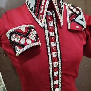 Western Custom Rodeo Queen Horsemanship Show Shirt - Etsy