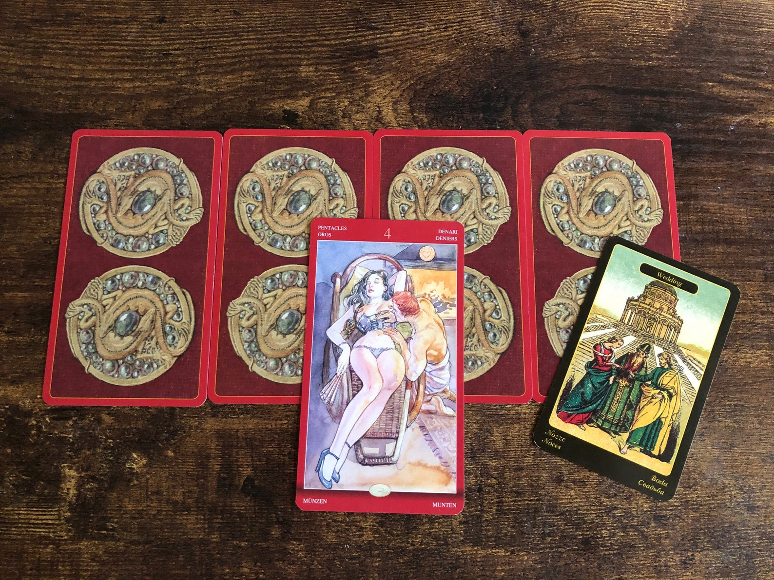 Highly Detailed 5 Card Love Sex Tarot Reading With Oracle Etsy