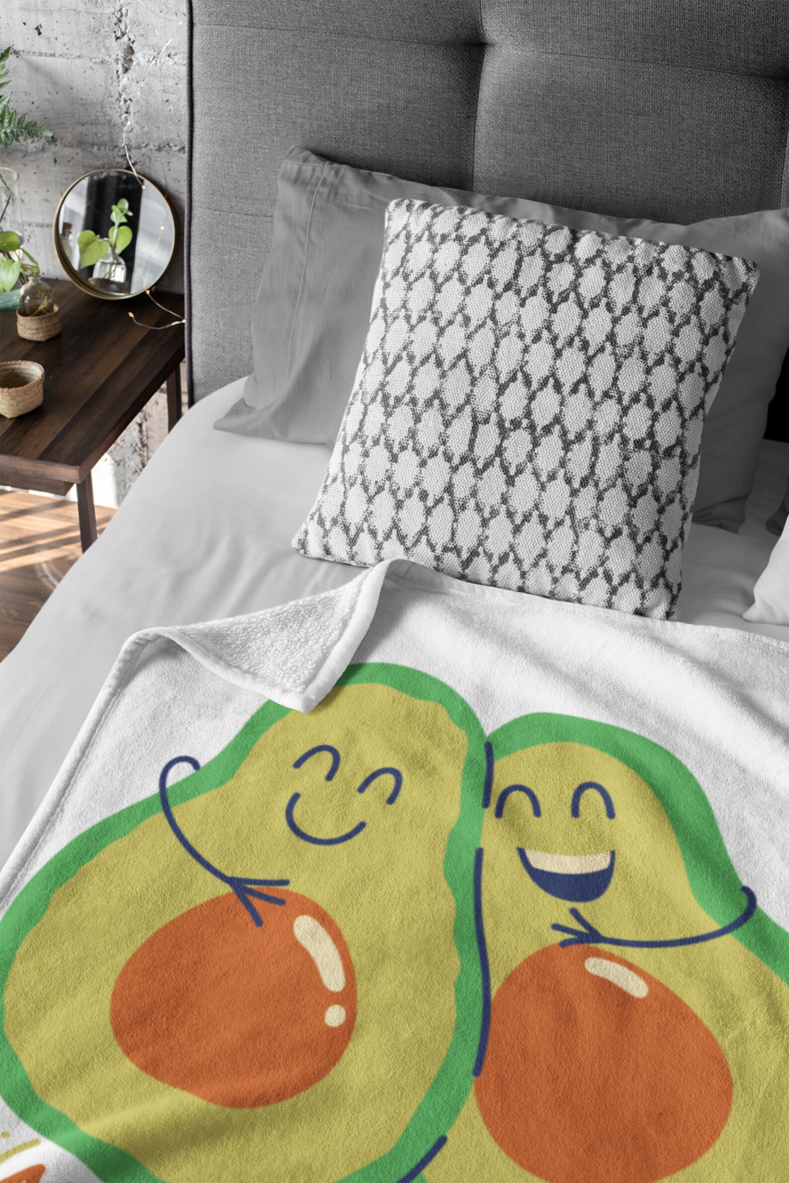 Avo-cuddle Avocado Throw Blanket Soft and Comfy Blanket - Etsy Hong Kong