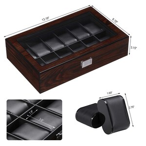 Watch Box for Men Watch Case for Men Watch Case | Etsy