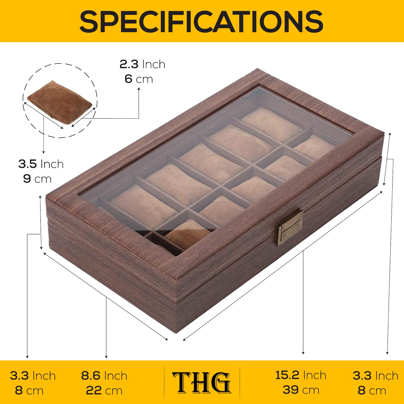 Personalized Watch Box Watch Box for Men Groomsman Gift - Etsy