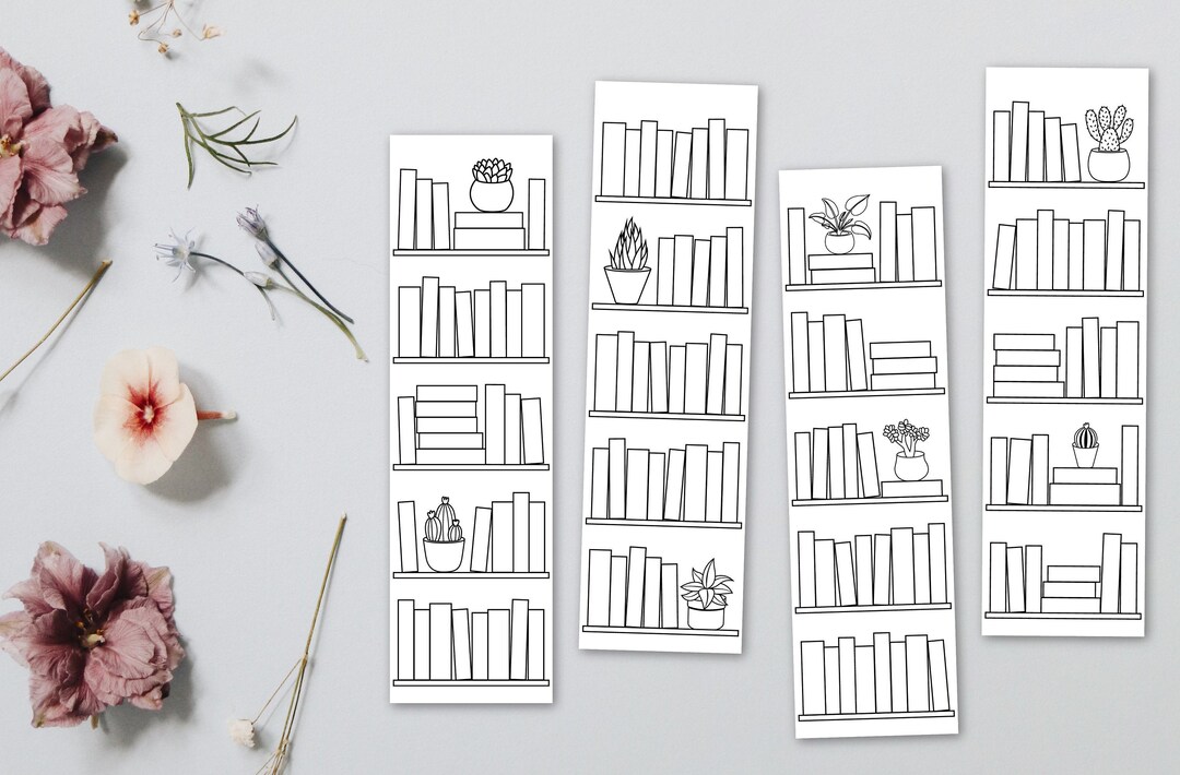 Printable Reading Tracker Bookmarks | Bookshelf Tracker Bookmarks, Book ...