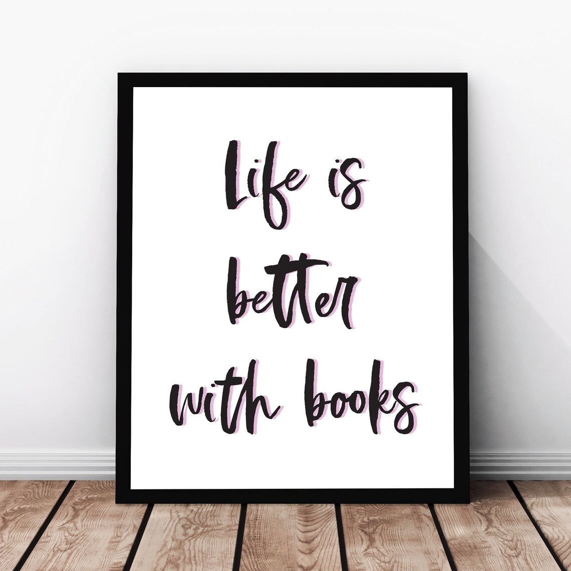 Printable Book Lover Art Print Set of 6 | Bookish Sayings Art Print ...