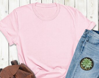 Blank Pink Shirt - Etsy