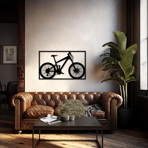 Vintage Bike Metal Art - Etsy