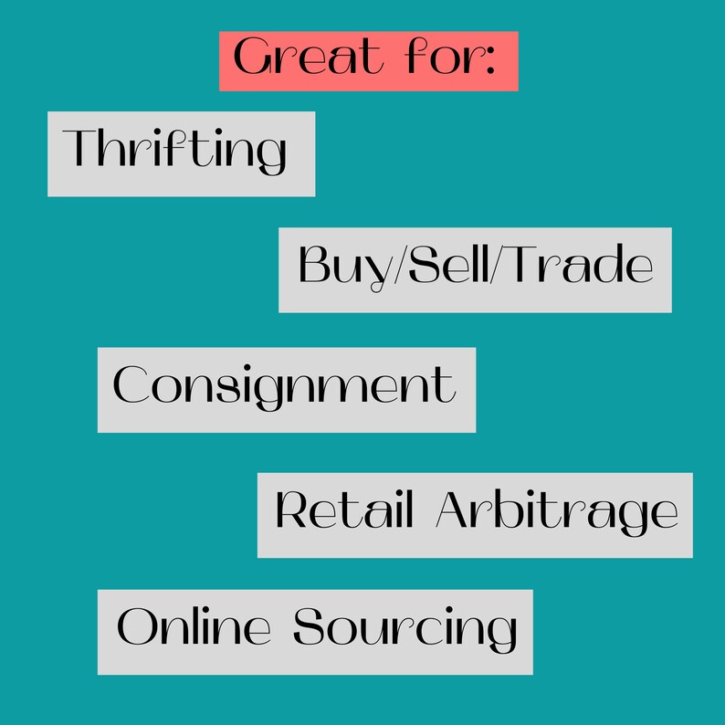 Reselling Profit Calculator (google Sheet) for Ebay Poshmark Mercari ...