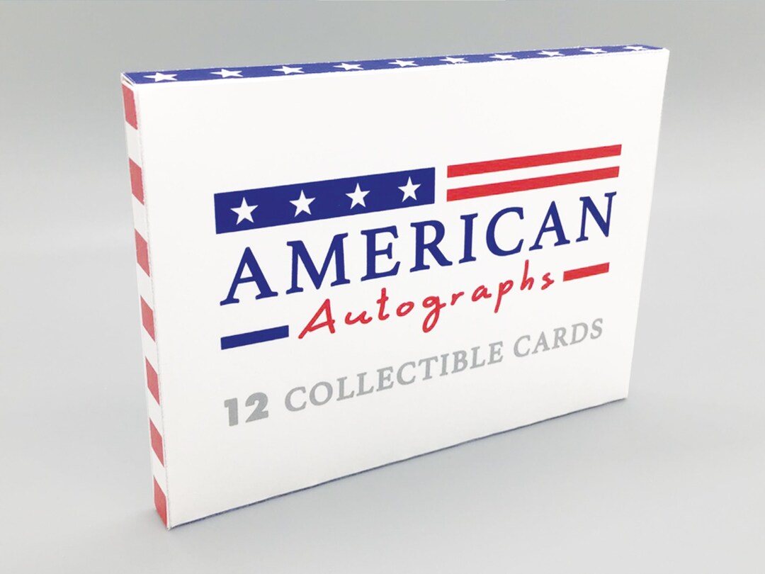 American Autographs Collectible Trading Cards (single Pack) - Etsy