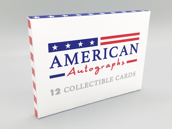 American Autographs Collectible Trading Cards | Etsy