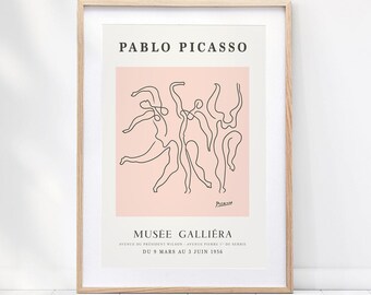 Pablo Picasso Exhibition Poster Print HIGH QUALITY Art | Etsy