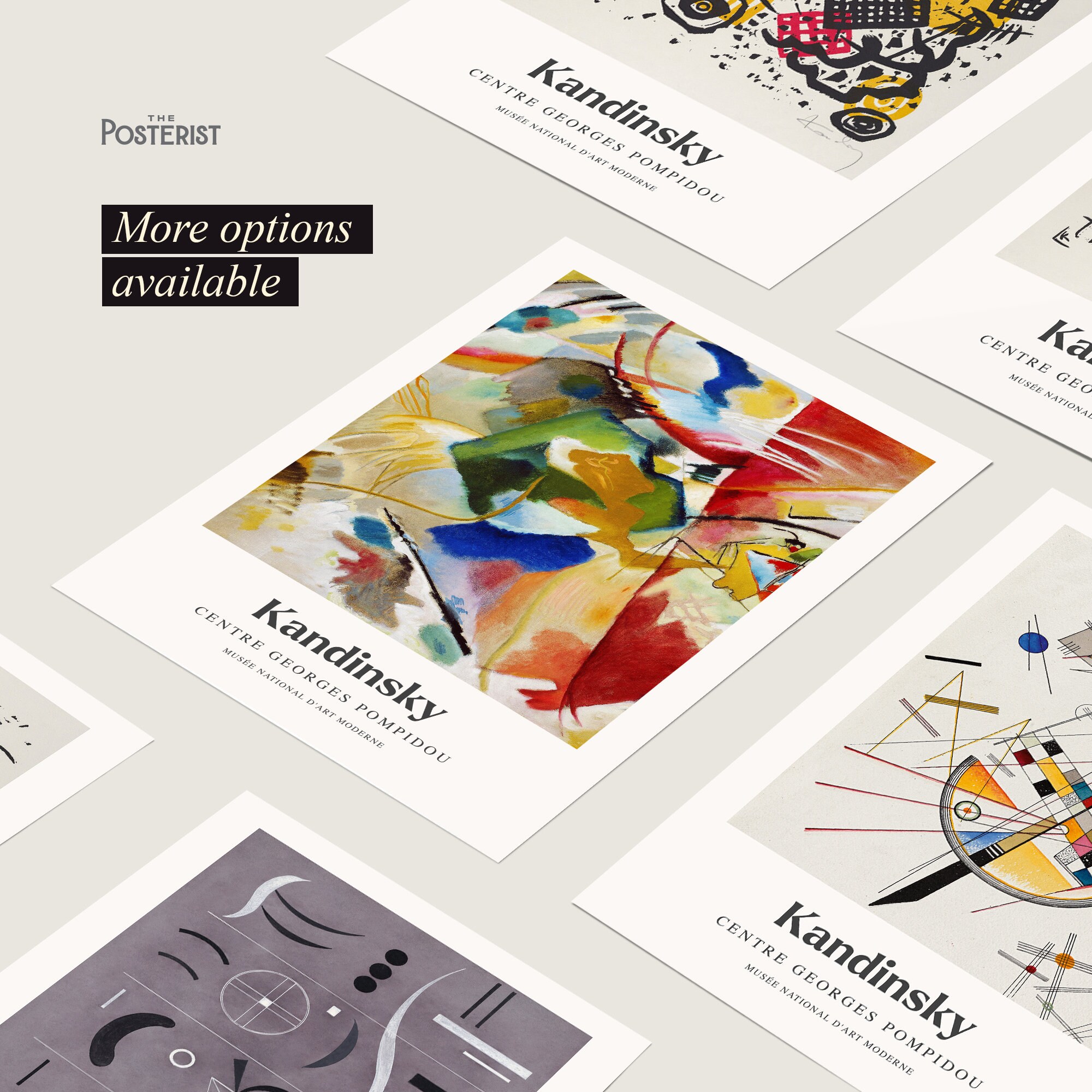 Wassily Kandinsky Print Geometric Art Exhibition Poster - Etsy