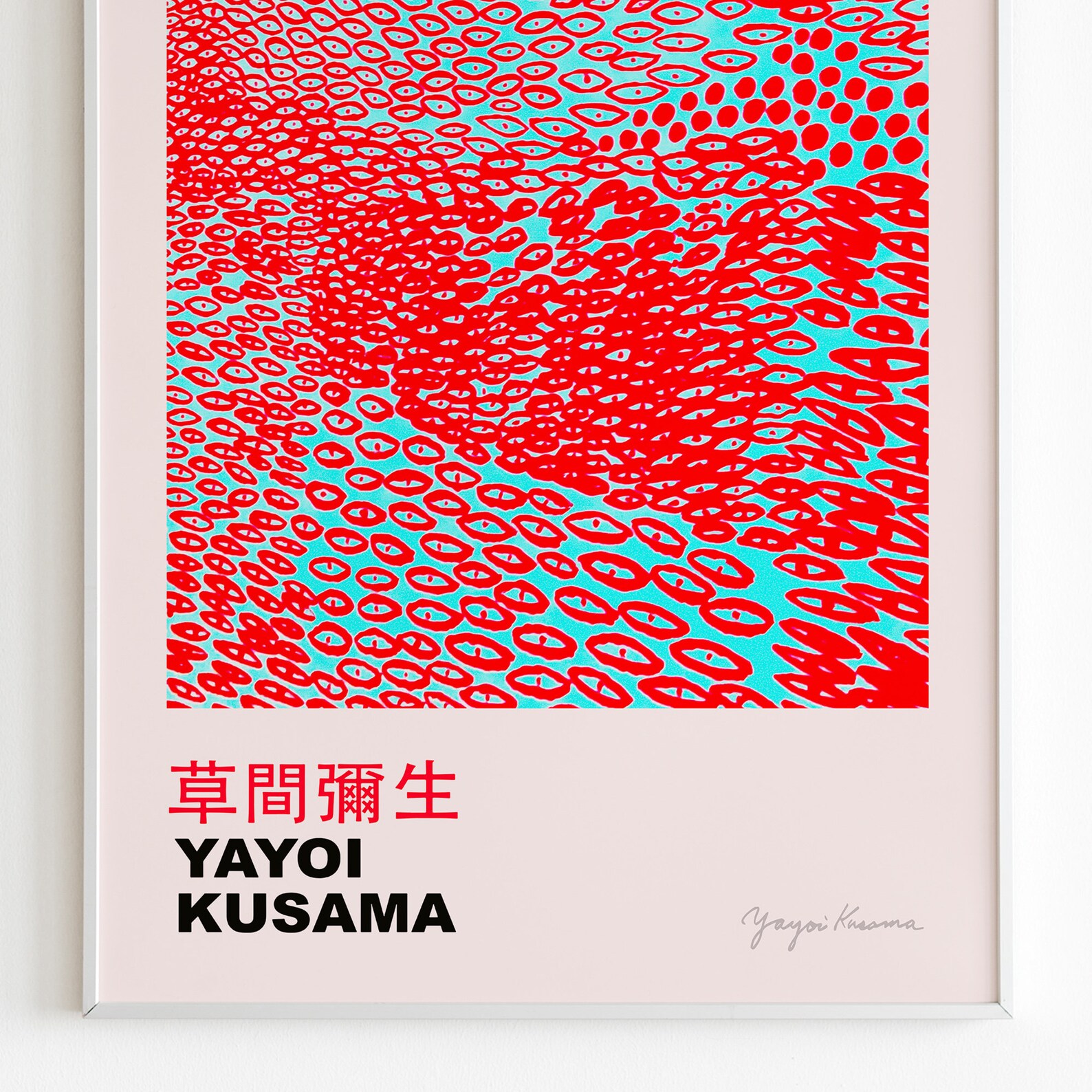 Yayoi Kusama Pop Art Exhibition Poster Abstract Art Print - Etsy Australia