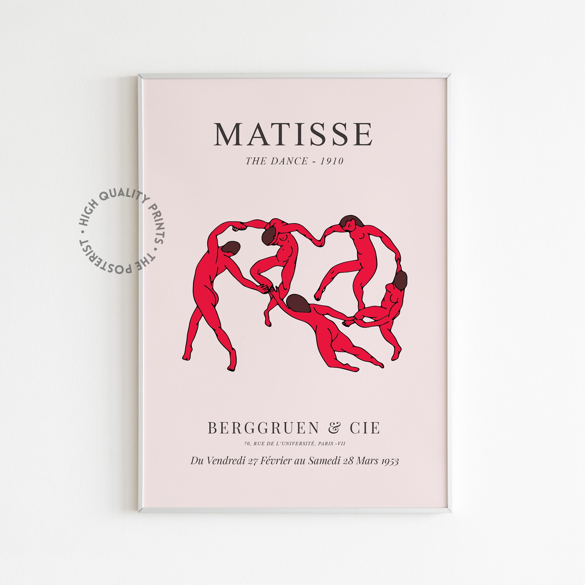 Henri Matisse the Dance Print Exhibition Poster Home Wall Decor - Etsy