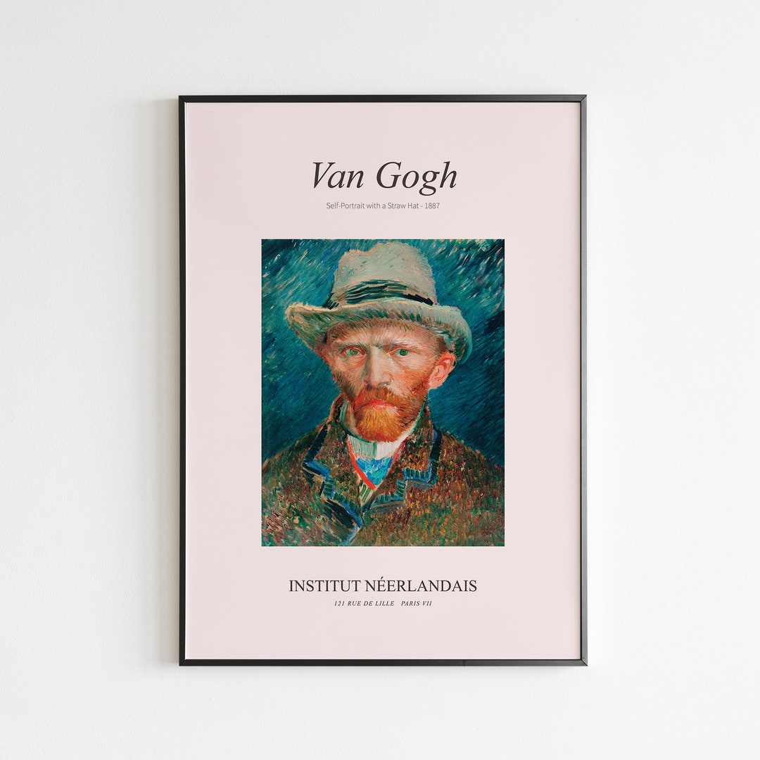 Van Gogh Exhibition Poster / Digital Art / HIGH QUALITY PRINT / Self ...