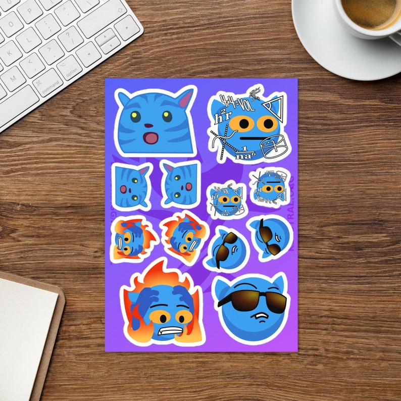 Kelutral Emoji Stickers the Meme Collection - Etsy