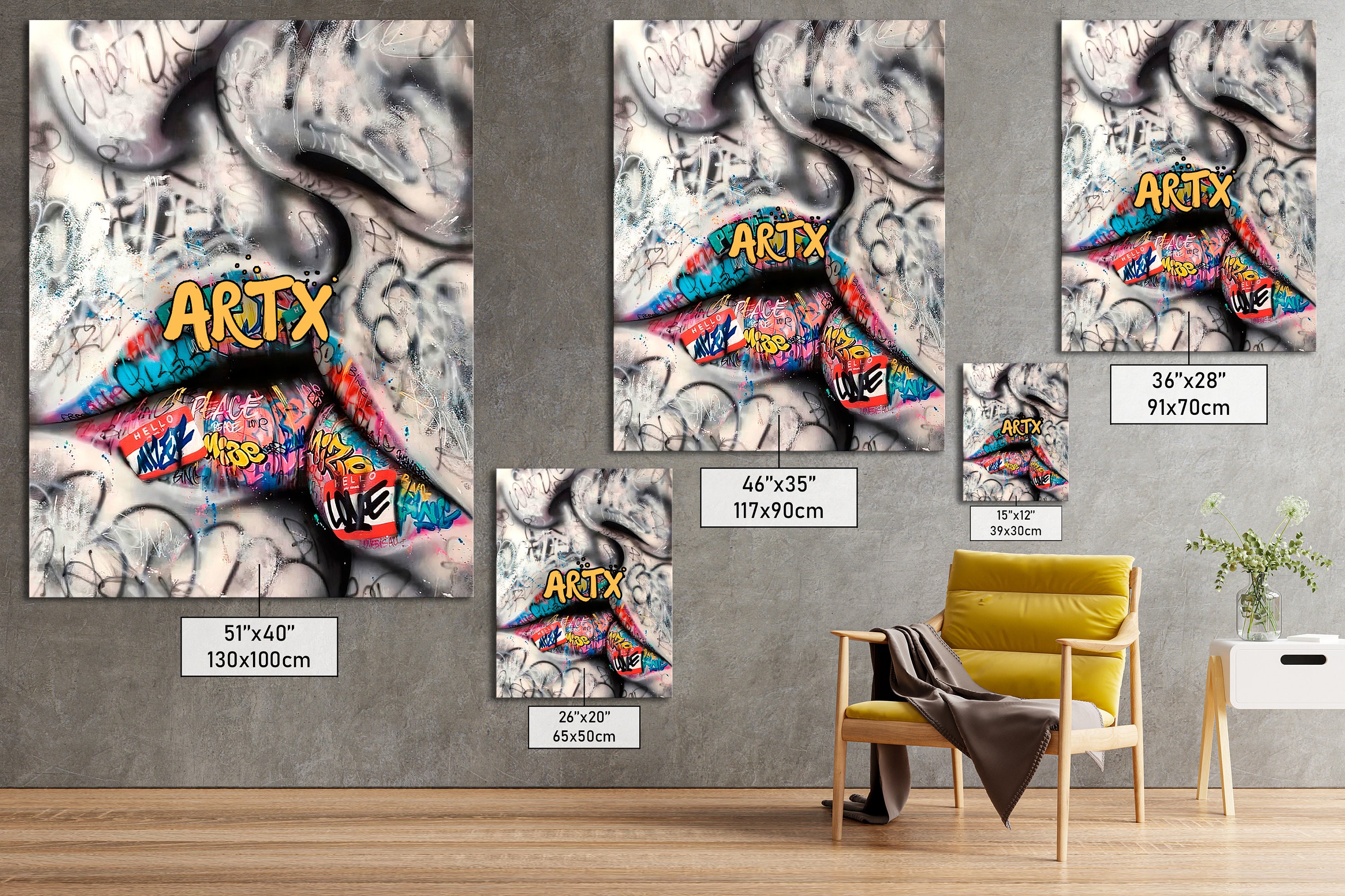 Dj Ape Street Art Banksy Canvas Print Monkey Graffiti Urban - Etsy