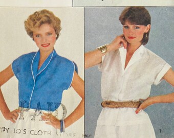1980s Sewing Pattern | Etsy