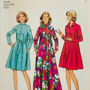 Simplicity 5314 bust 32 vintage 1970s Sewing Pattern 1972 70s Sewing ...