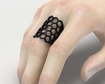 Cyberpunk Ring | Etsy