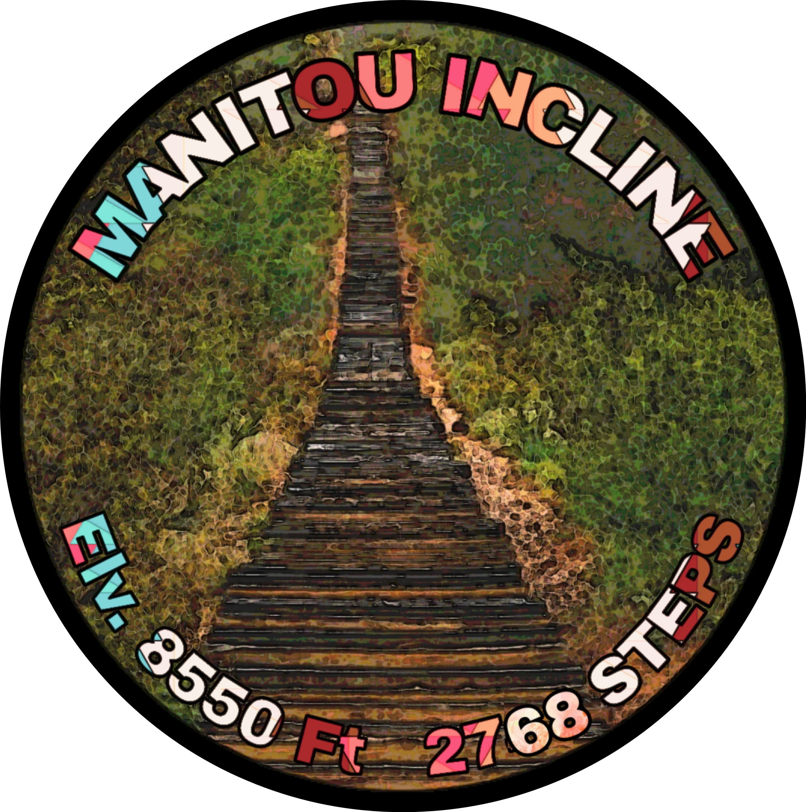 Holographic Manitou Incline Sticker - Etsy