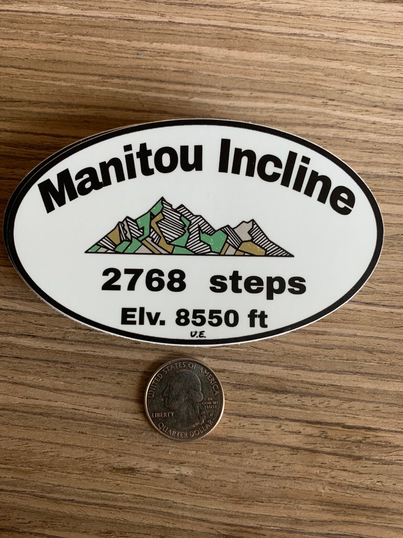 Manitou Incline Sticker - Etsy