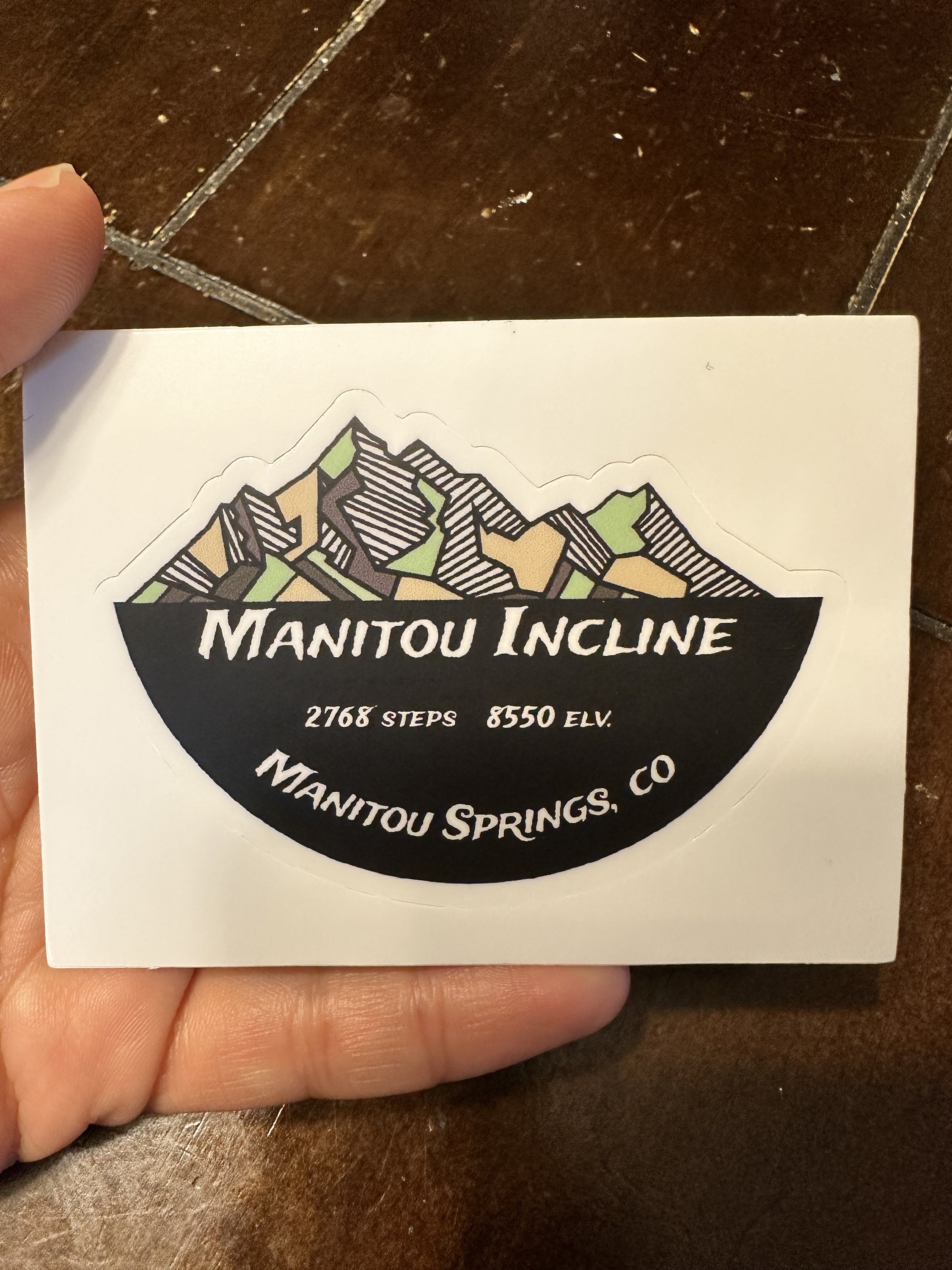 Kiss Cut Manitou Incline Sticker - Etsy