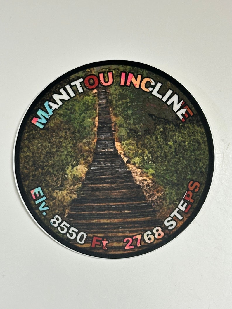 Manitou Incline Sticker - Etsy