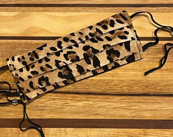 Leopard Print Mask - Etsy