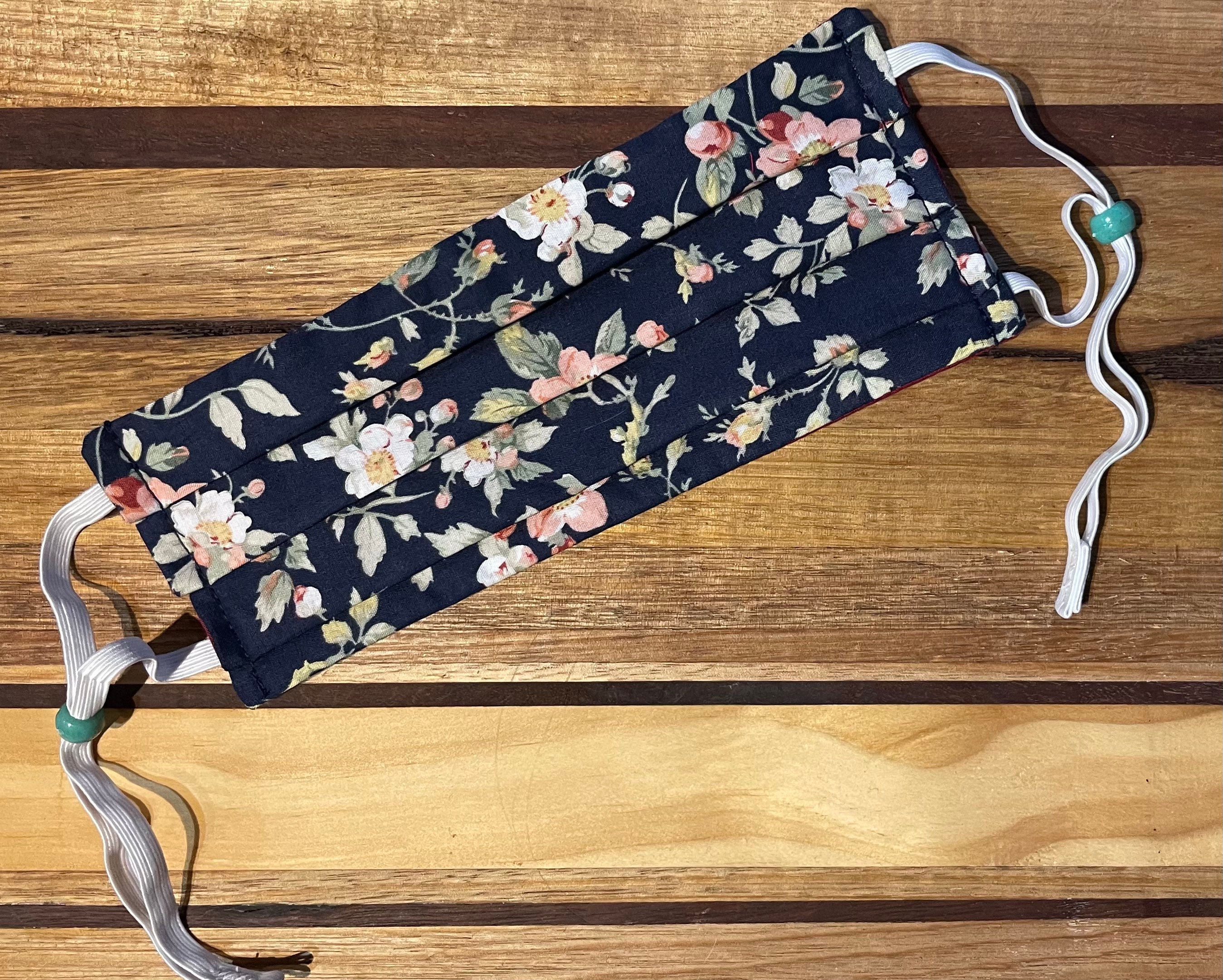 Wiederverwendbare 3 Layer Faltenstoff Gesichtsmaske waschbar | Etsy